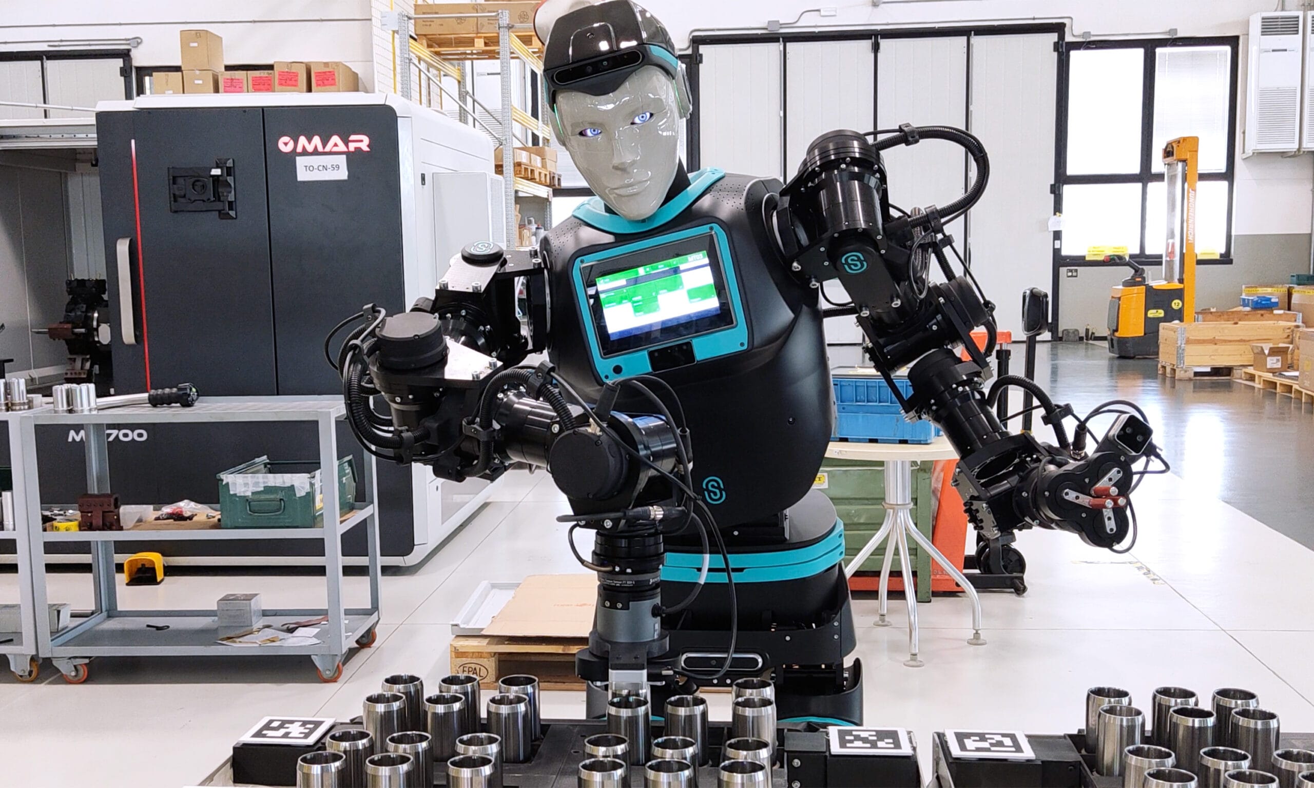 OverSonic Robotics e Mazak: partnership per il robot umanoide Robee ...